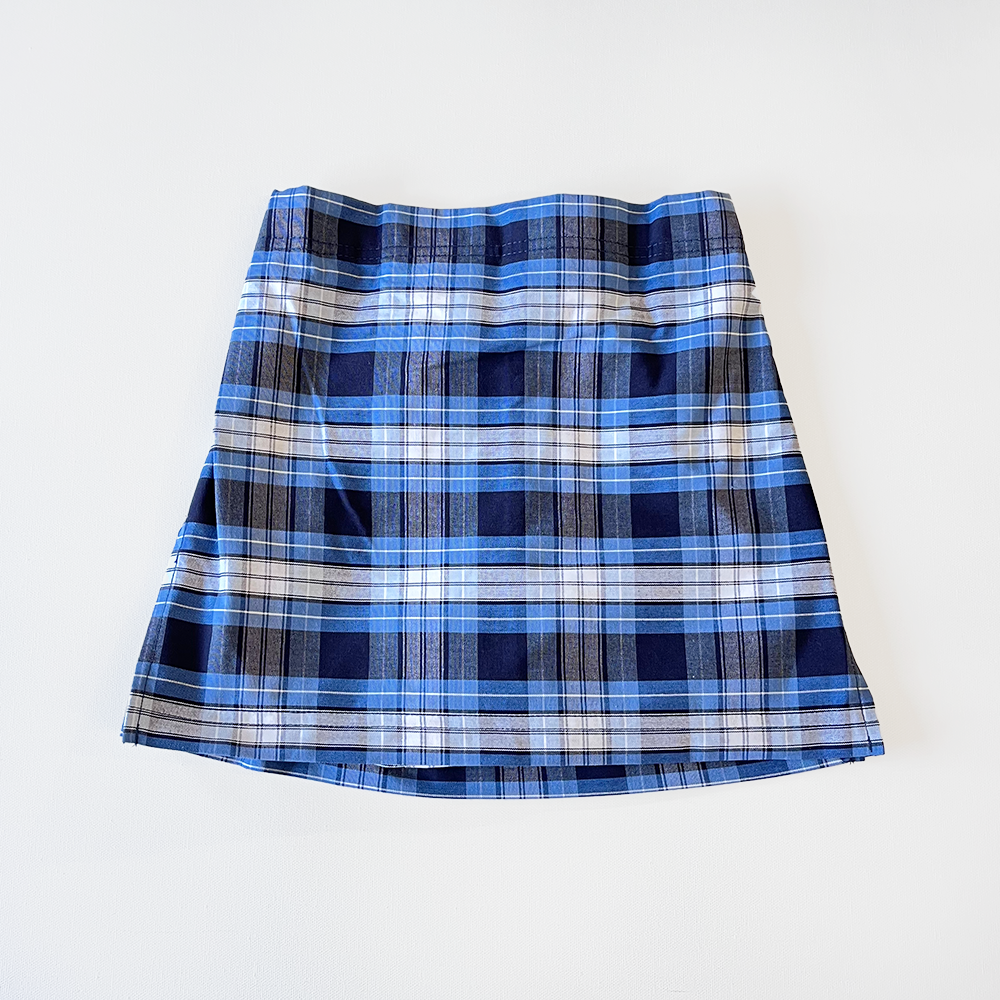 Pull On Skort Plaid 76 – Uniformity Lafayette