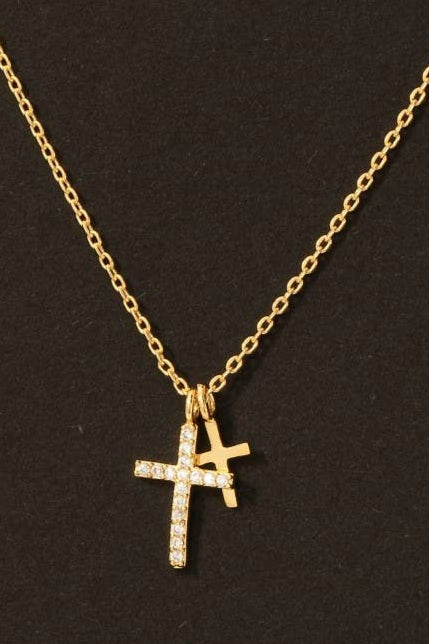 Dainty Cross Necklaces – Uniformity Lafayette